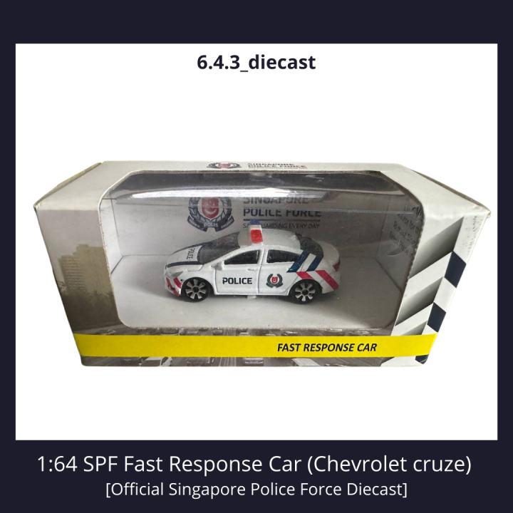 [Local Stock] 1:64 SPF Fast Response Car | Official Singapore Police ...