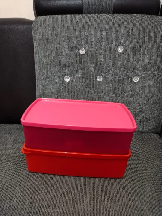 Tupperware pak n stor kapasitas 1.2 liter / wadah krupuk harga per 1 ...