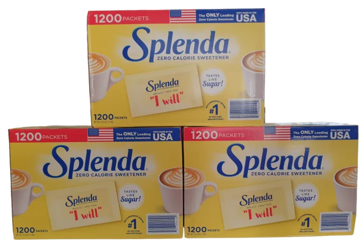 Splenda Zero Calorie Sweetener 1,200 Packets Expiry 04/2025 | Lazada PH