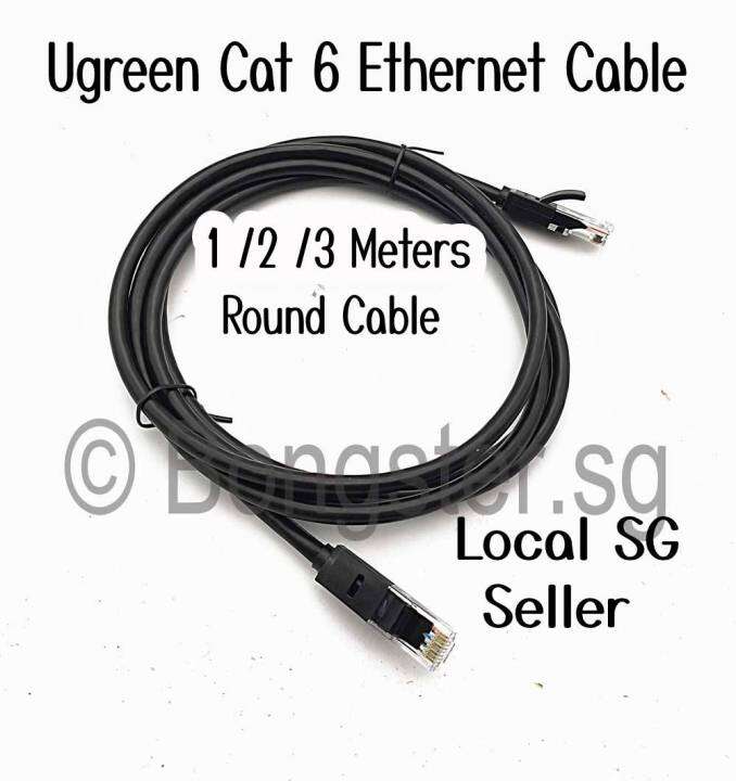 UGREEN Cat 6 UTP LAN Cable Ethernet Cable Round 1 /2 /3 meters | Lazada ...