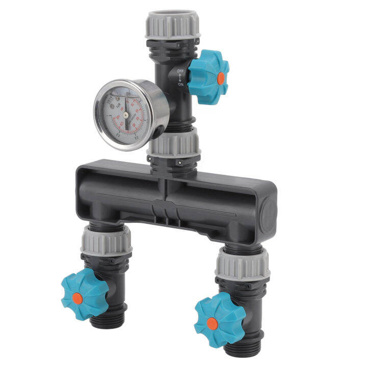 2 Way Water Pressure Regulator Water Splitter Irrigation Valve สำหรับ ...