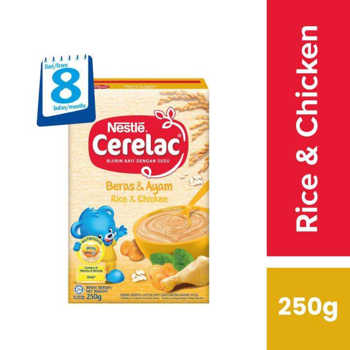 Nestle Cerelac BL FE (250g) - Rice & Chicken - Kukucak | Lazada