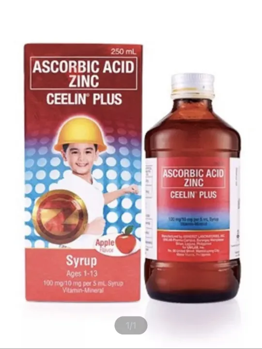 Ceelin Plus Syrup 250ml | Lazada PH