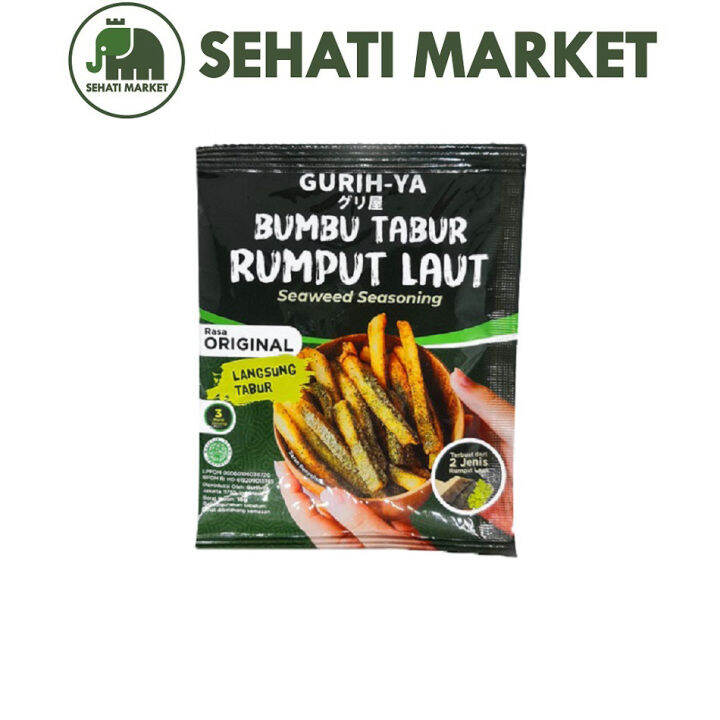 GURIH-YA BUMBU TABUR RUMPUT LAUT ORIGINAL 15g | Lazada Indonesia