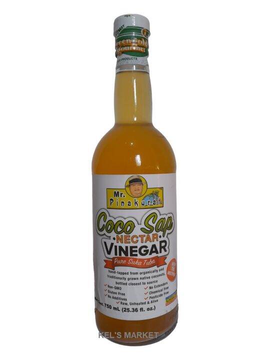 MR PINAKURAT COCO SAP NECTAR VINEGAR 750ML | Lazada PH