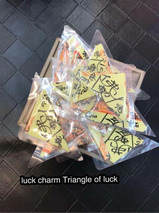 lucky charm Triangle of luck | Lazada PH