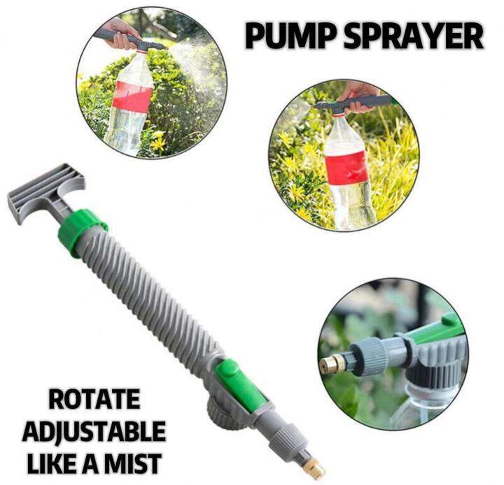 PUMP Gun Nozzle Sprinkler Agricultural Manual Spray Watering Head High ...