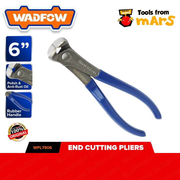 WADFOW End Cutting Pliers 6" Inch 160mm Polish And Anti-Rust Oil ...