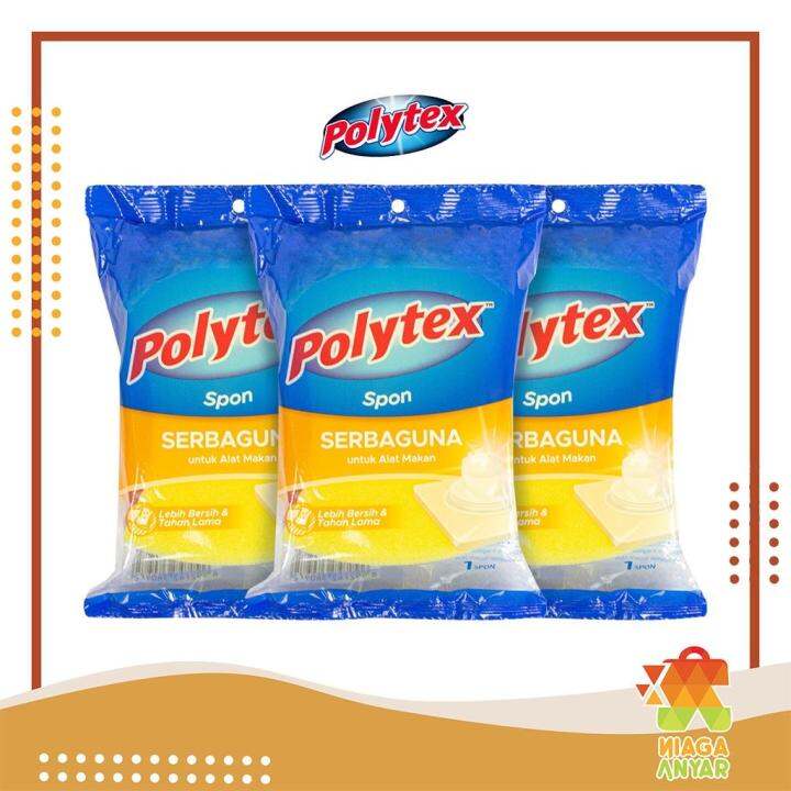 NA Polytex Spon Serbaguna / Spons Sponge Cuci Piring / Spons Cuci ...