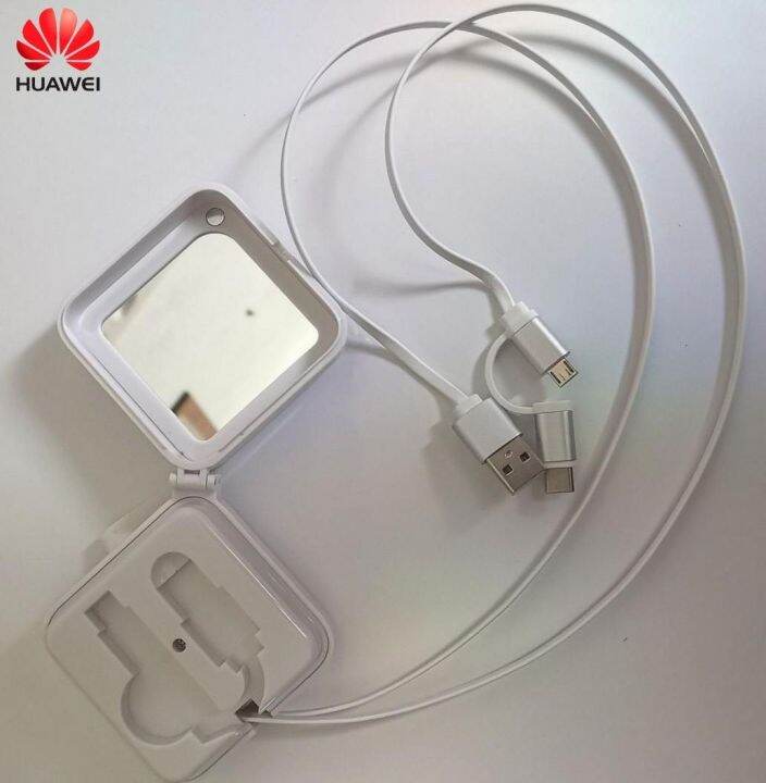 Huawei Retractable USB Mobile Cables with Carry Case | Lazada PH