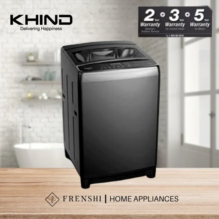 Khind Fully Auto Washing Machine (12kg) WM120A mesin basuh | Lazada