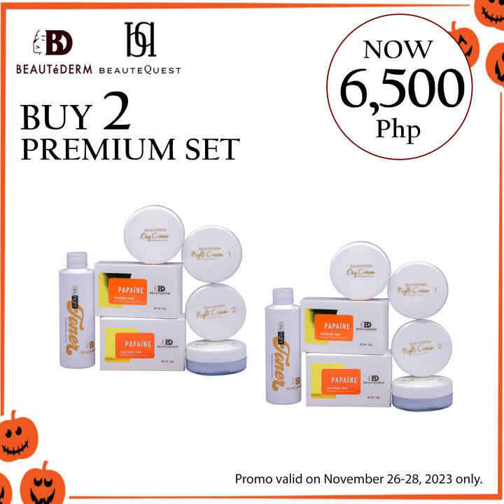 BUY 2 BEAUTEDERM's Premium Set | Lazada PH