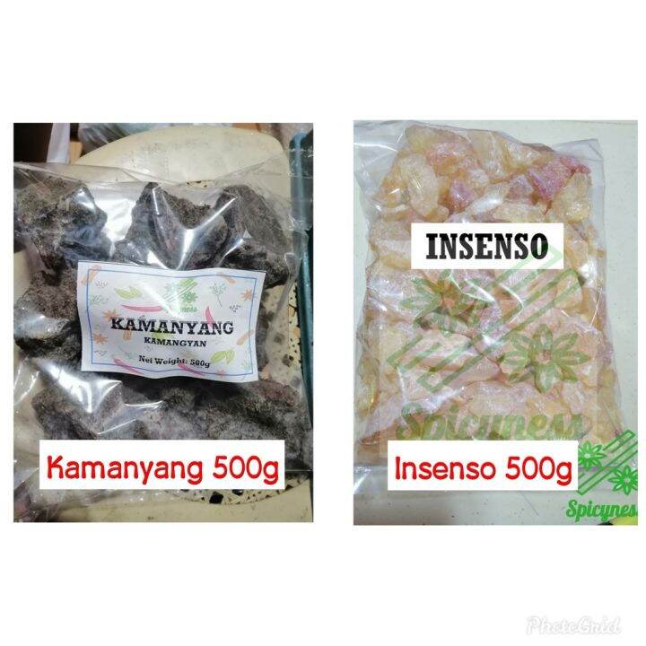 INSENSO AT KAMANGYAN BUNDLE 500g EACH aromatherapy | Lazada PH
