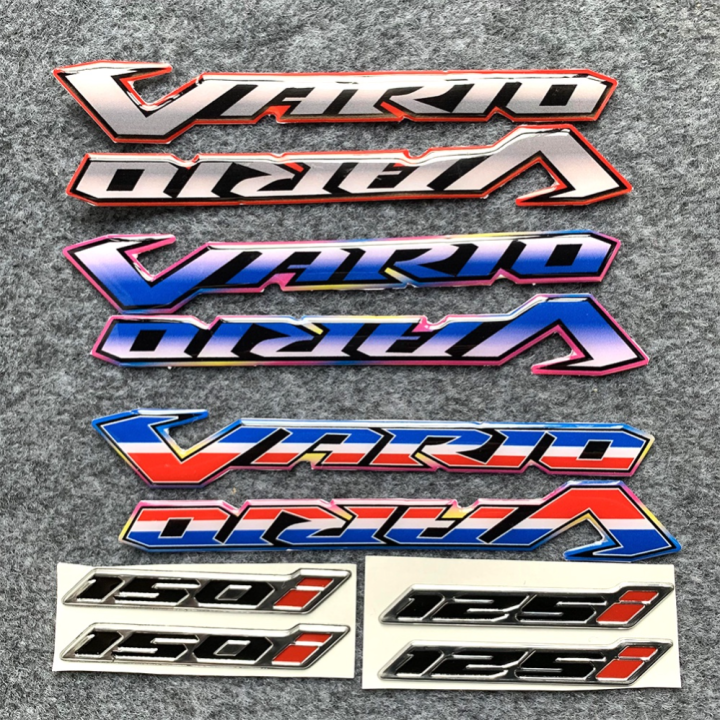 Honda 3D Epoxy Vario Stickers Are Suitable For Honda Vario 150 Honda ...