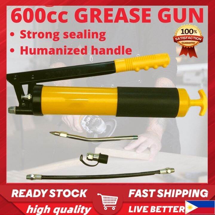 600CC Working Machine Car Truck Tractor Grease Bearing Pump Nozzle Gun ...