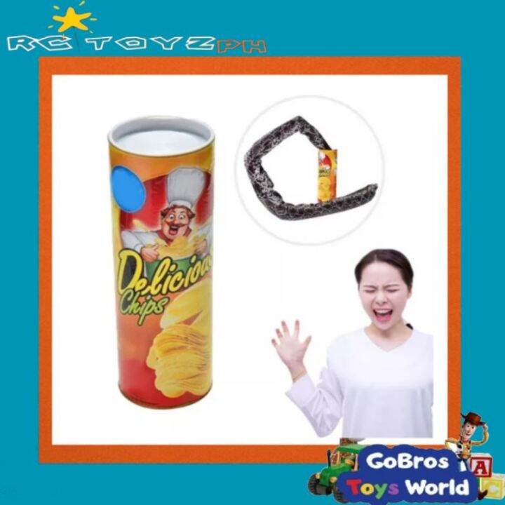 SNAKE.PRANK TOY CHIPS.PRANK TOY (PRINGLES INSPIRED) | Lazada PH