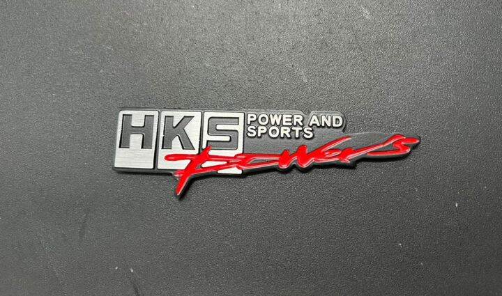 HKS LOGO FENDER EMBLEM | Lazada