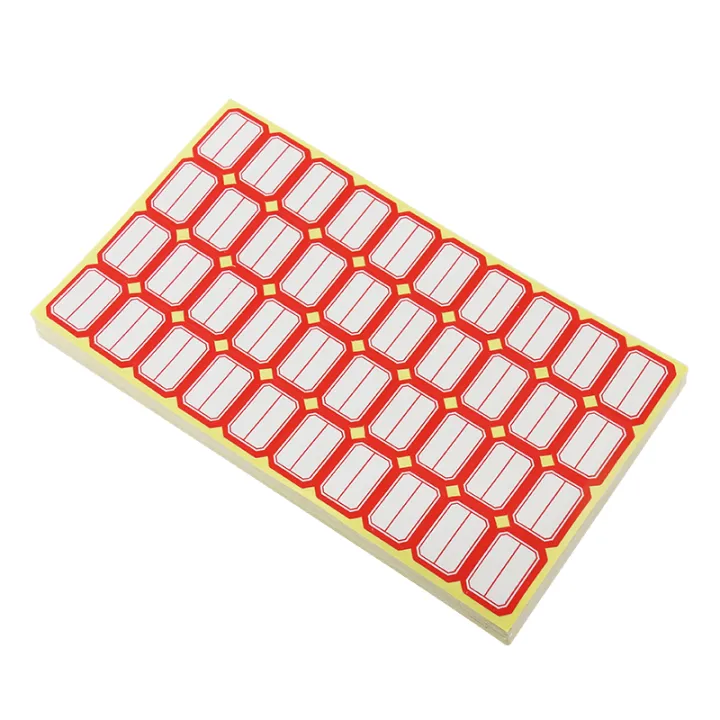 1Bag65Zhang General Account Book Stickers Handwritten Price Self ...