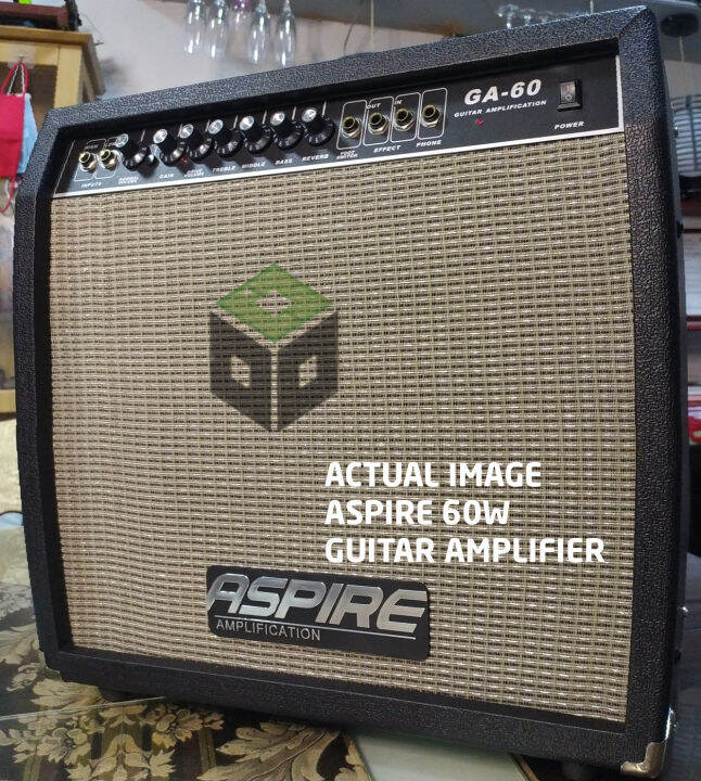 Electric Guitar Amplifier , Aspire 60Watts GA-60 with Overdrive GA60 ...