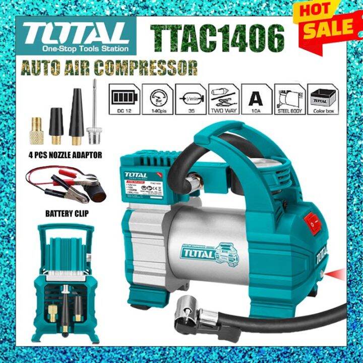 TOTAL TTAC1406 10BAR AUTO AIR COMPRESSOR | Lazada