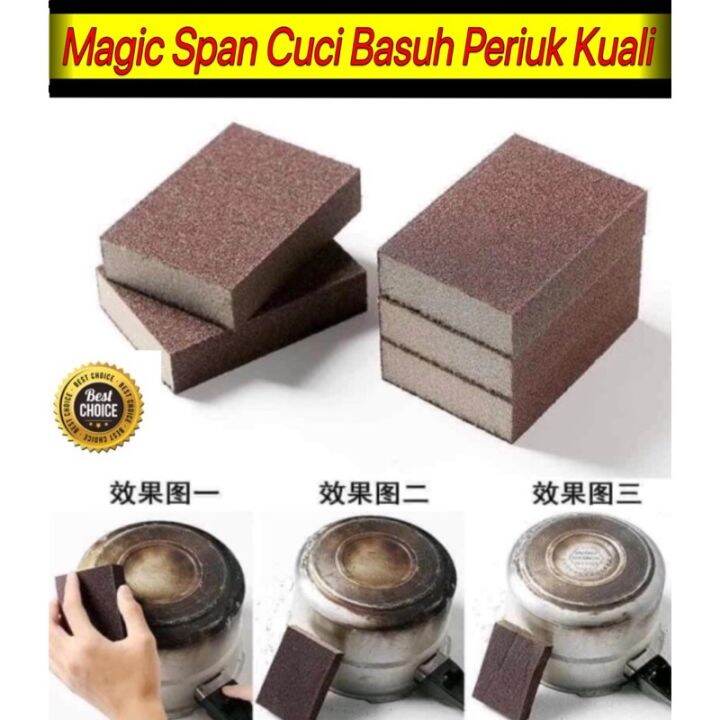 【READY STOCK】Magic Span Cuci Basuh Periuk Kuali Magic Span Wash Pan ...