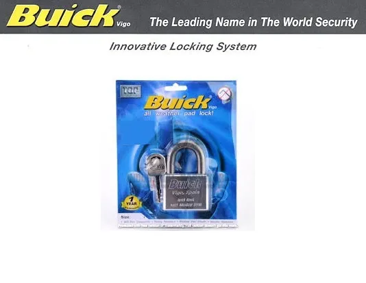 Buick Anti-Rust Heavy Duty Padlock 40/50mm | Lazada