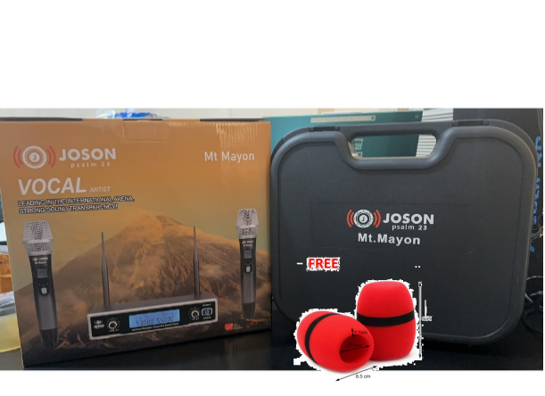 New Heavy Duty With Free Foam Joson MT. MAYON Professional Wireless ...