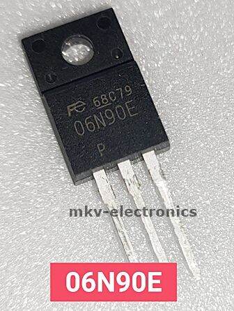 (1ตัว) 06N90E , FMV06N90E , MOSFET N-Channel 6A 900V TO-220FP | Lazada ...