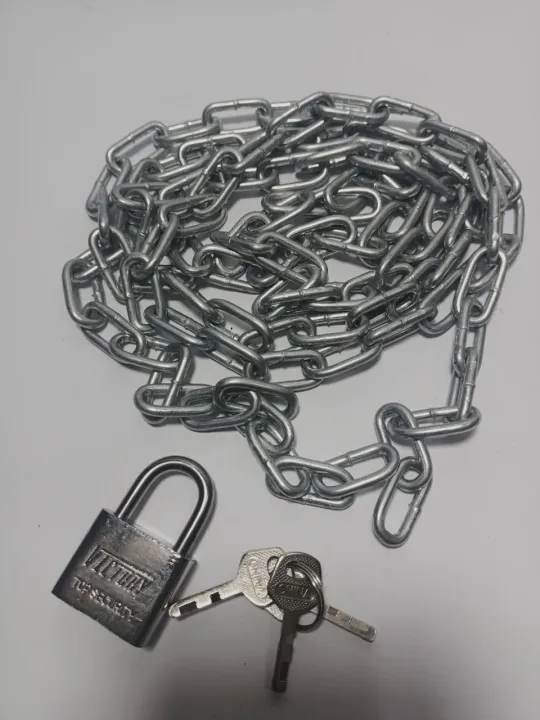 Gembok dan Rantai kapal stanlis krom BEST QUALITY RANTAI KUNCI Utuk ...