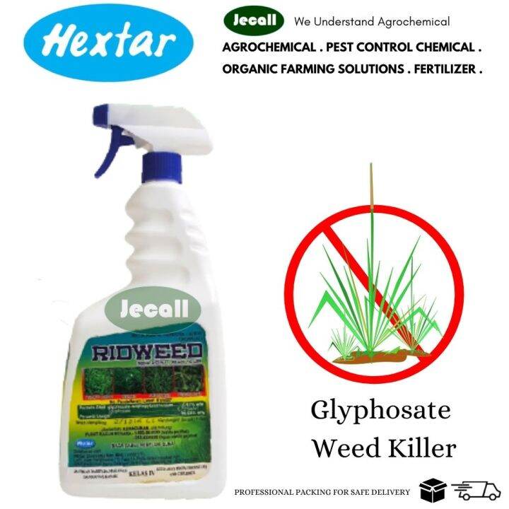 Hextar Ridweed® Glyphosate 0.97% Herbicide Spray 1 Liter / Racun Rumpai ...