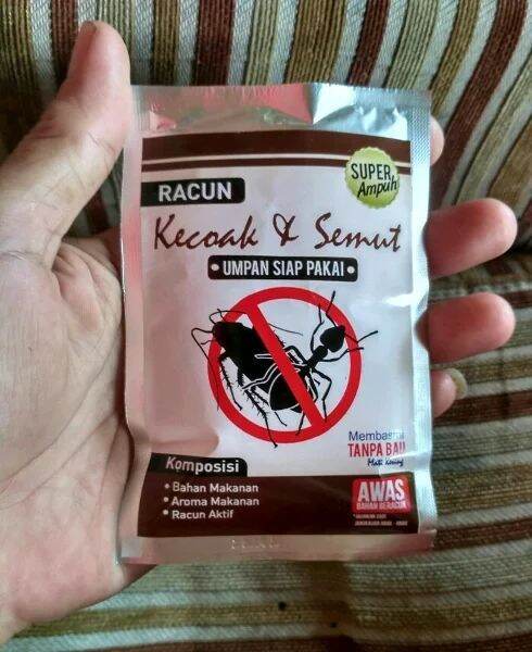 RACUN SEMUT & KECOAK siap pakai basmi semut dan kecoak tuntas | Lazada ...