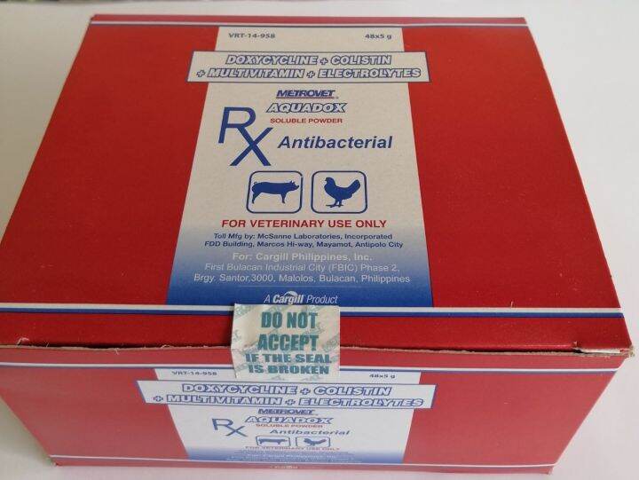 [SOUTH VET] AQUADOX POWDER/ GAMEFOWL/ Fighting cock multivitamins/ Para ...