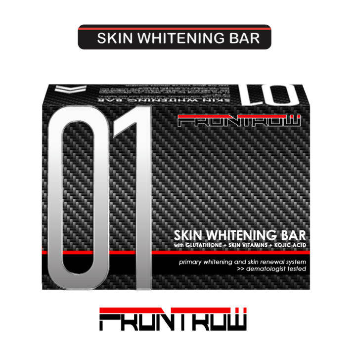 Luxxe White Frontrow soap 01 Skin Whitening Bar with Glutathione + Skin ...