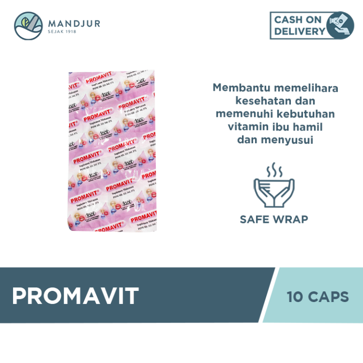 Promavit 10 Kapsul - Vitamin Lengkap Ibu Hamil & Menyusui | Lazada ...