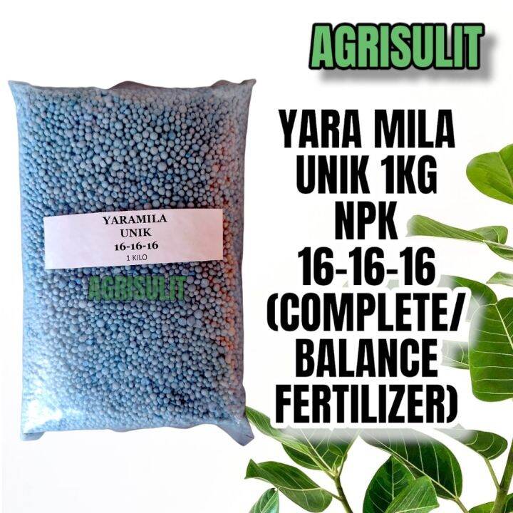YaraMila Complete Fertilizer 16-16-16 (1KILO) - Nitrogen 16 Phosphorus ...
