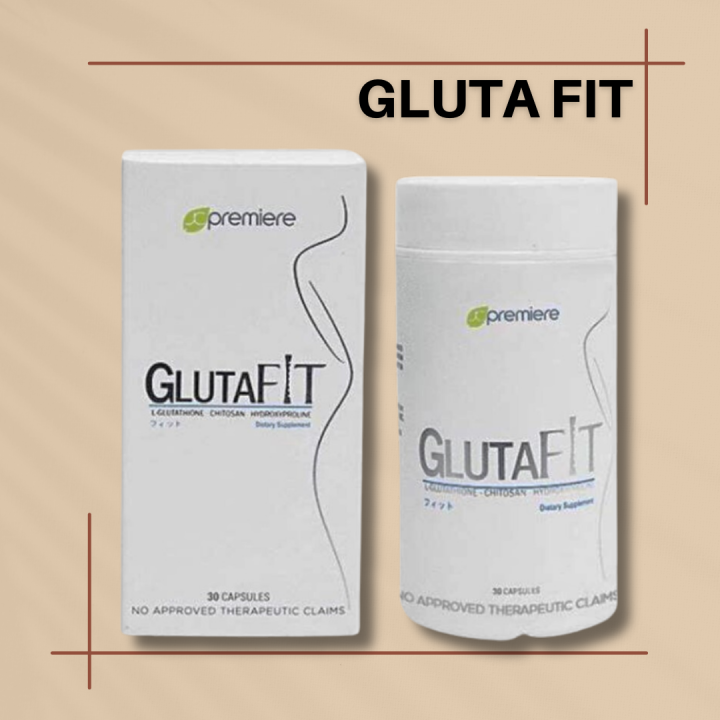 JC Premiere GlutaFit Glutathione Chitosan Collagen Dieatary Supplement ...