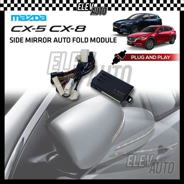 Mazda CX8 CX5 2017 - 2023 Side Mirror Auto Fold Module PLUG AND PLAY ...
