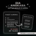 Buku novel Dia Angkasa New Cover & Dia Aurora by Nurwina Sari (100% ...