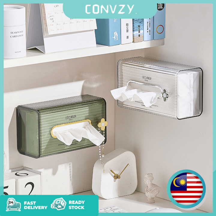 INS WALL MOUNTED TISSUE BOX TISSUE STORAGE TISSUE ORGANIZER CUTE TISSUE ...