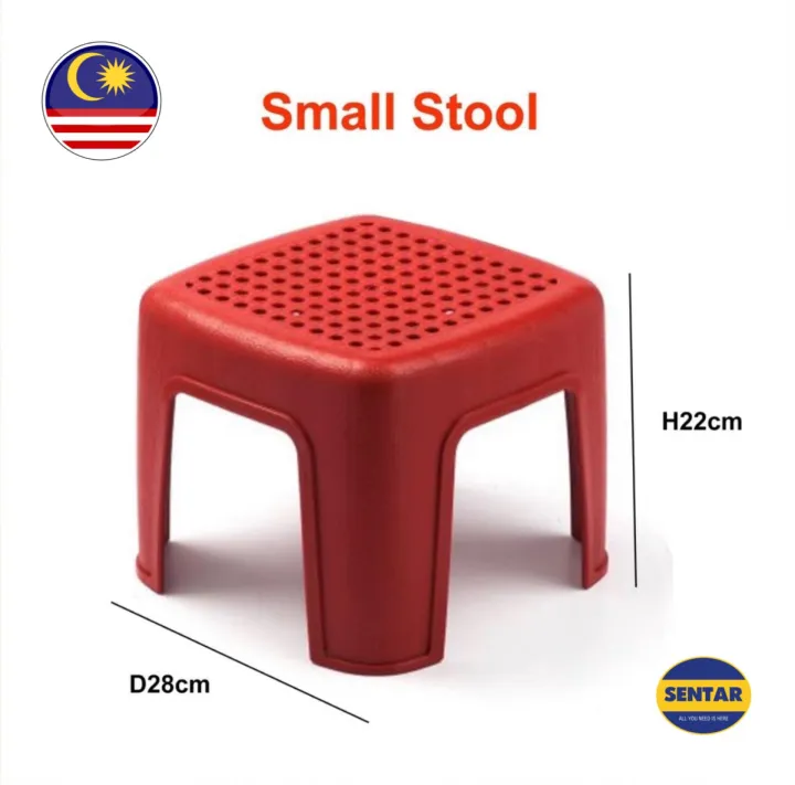 100% Stock Ready Heavy Duty Small Plastic Chair/ Bathroom Stool/ Child ...
