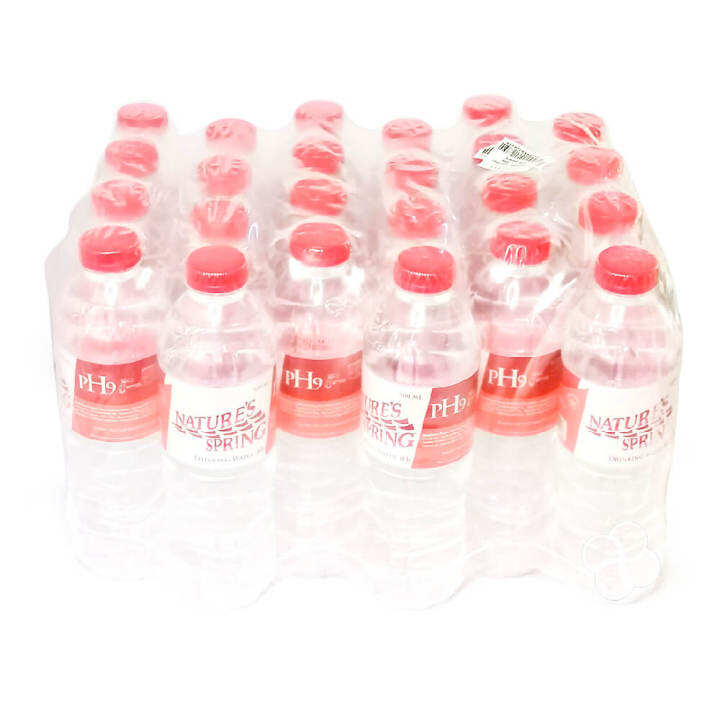 Nature's Spring Alkaline Drinking Water 24x500mL | Lazada PH