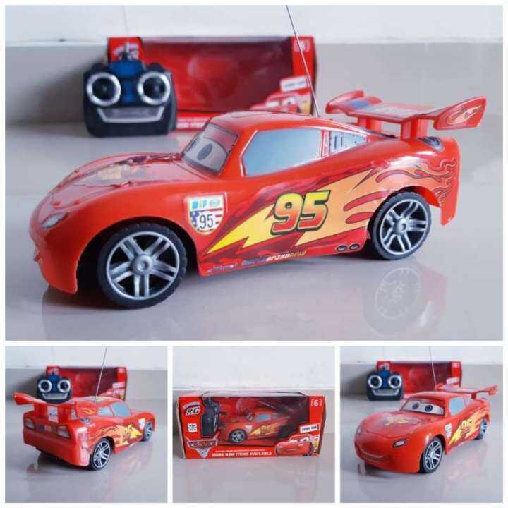 Mainan Anak RC Mobil Remot Control - Merah Car Mcqueen | Lazada Indonesia