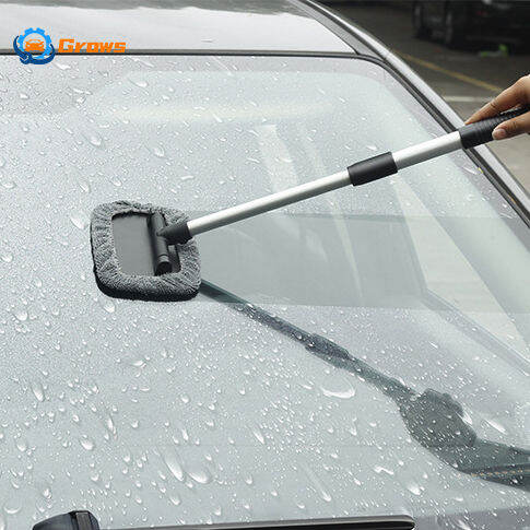 Grows Car glass cleaning brush aluminum alloy telescopic rod Demisting ...