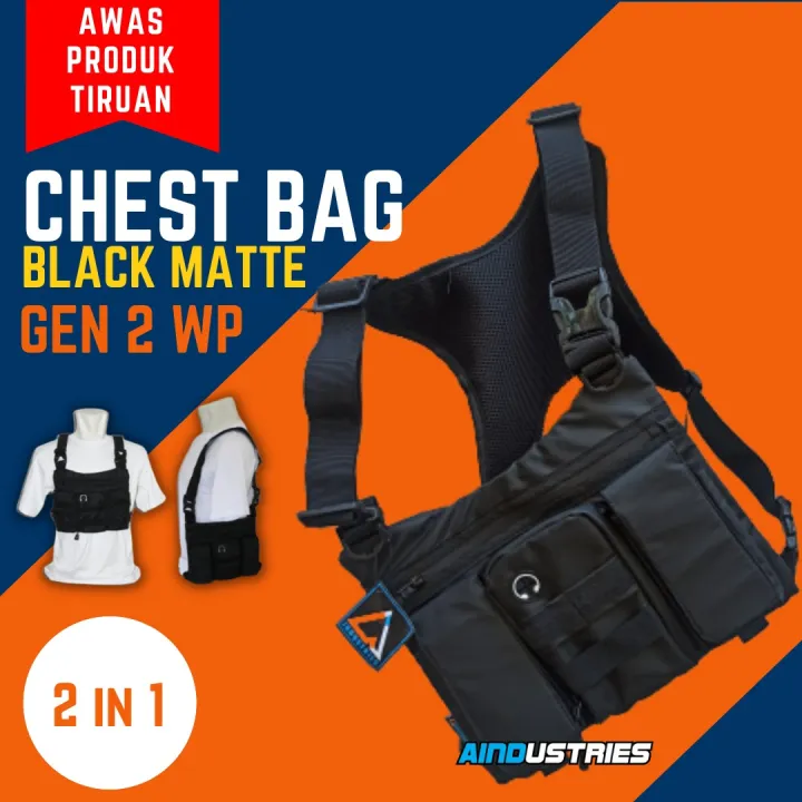 Tas Dada Pria 2 In 1 Terbaru 2022 Anti Air Ori Kekinian Model Ransel ...