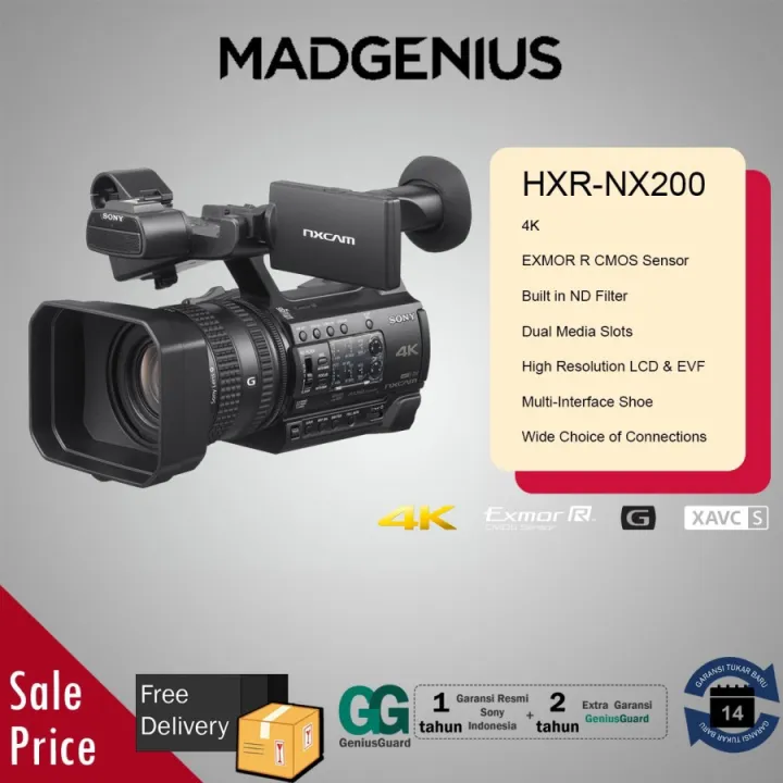 Sony Original HXR-NX200 NXCAM camcorder / HXRNX200 / / HXR NX200 1.0 ...