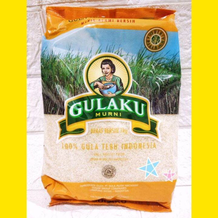 Gulaku 1 kg Gula pasir kemasan kuning | Lazada Indonesia