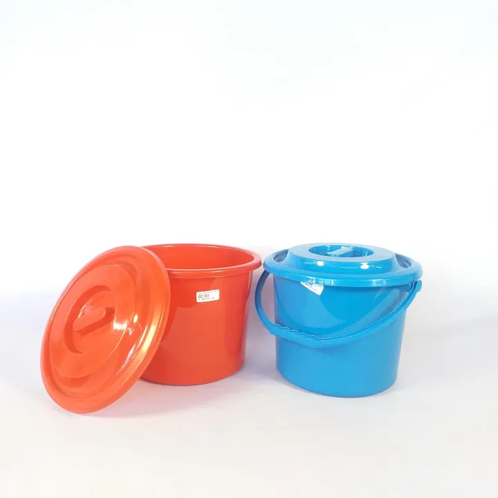 Ember Plastik Kecil Tanpa tutup Dan Dengan Tutup Ukuran 2 Galon PI-2020TT PI-2020TU | Lazada ...