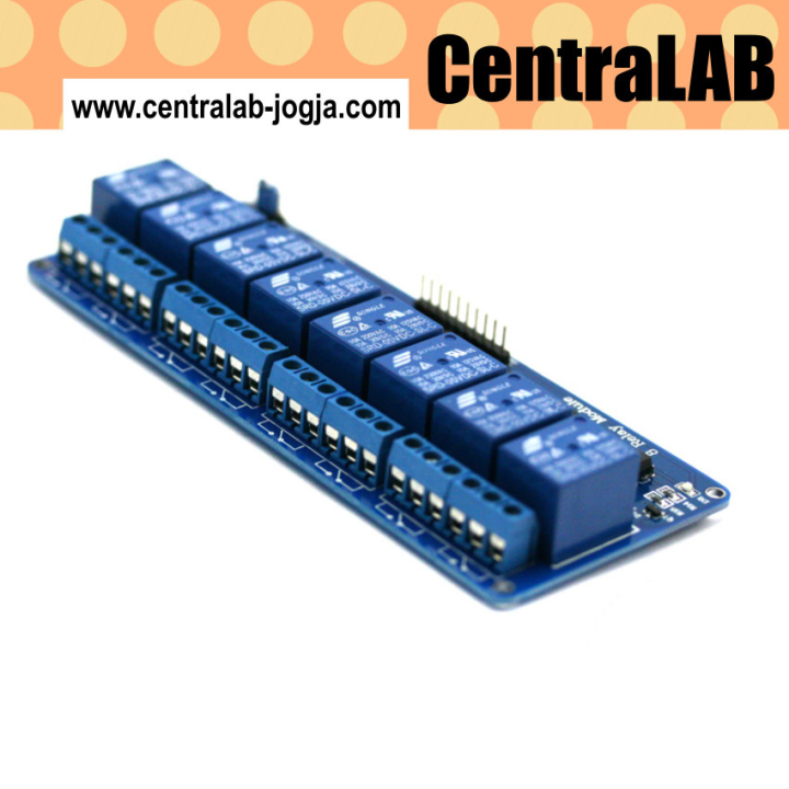 Relay 5V 8 Channel Arduino Module 5 V Low Trigger Relay | Lazada Indonesia