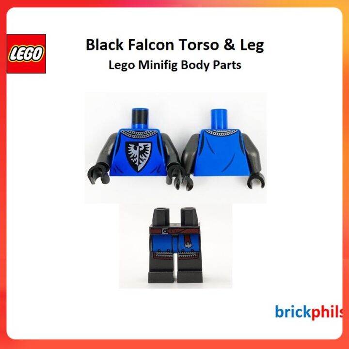 Lego Minifig Body Parts - Black Falcon Torso & Legs | Lazada PH