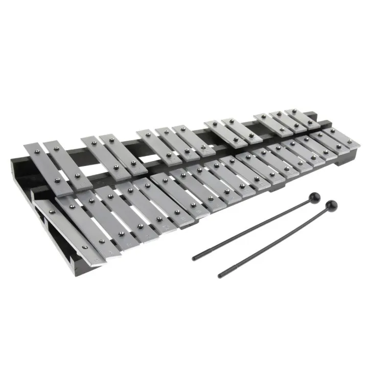 BNMUSIC 30 Note Aluminium Glockenspiel Xylophone Percussion Musical ...